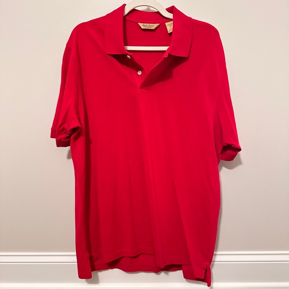 Roundtree & Yorke | Shirts | Roundtree Yorke Red Polo | Poshmark